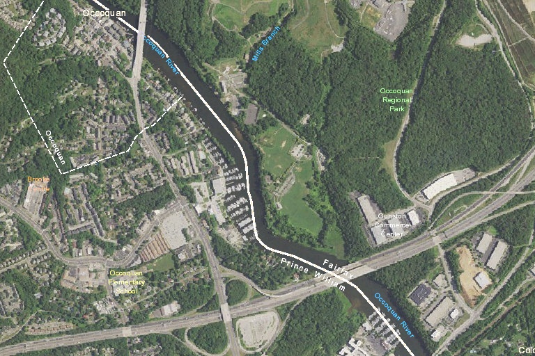 Two-car crash blocks lane on Route 123, Prince William County VA ...