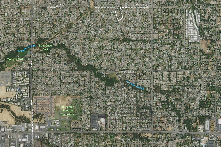 Possible disturbance with open line near Foxfire Drive, Orangevale CA ...