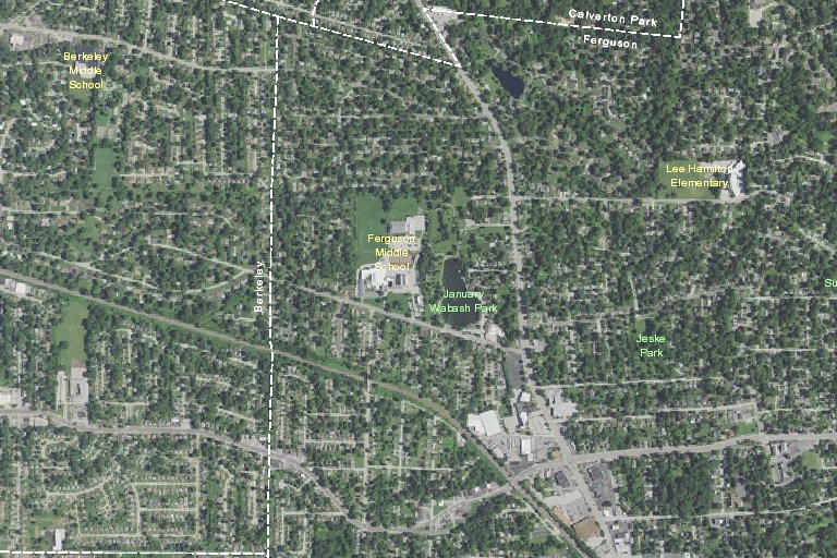 Water problem reported near Warford and Warfield Ave, Ferguson MO ...