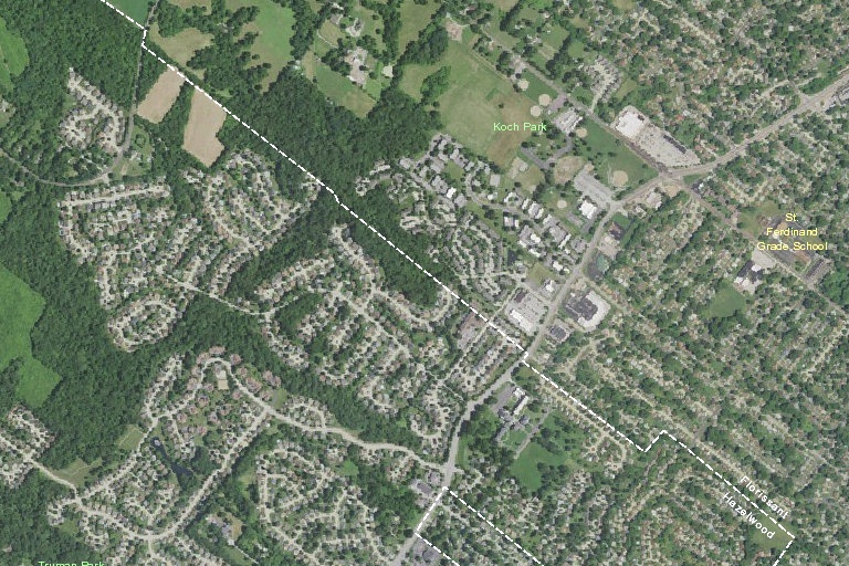 Residential fire alarm near Mission Walk Court, Florissant MO | CrimeRadar