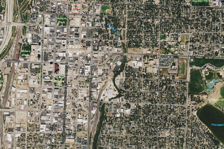 Natural gas line struck near East Vermijo Ave, Colorado Springs CO ...