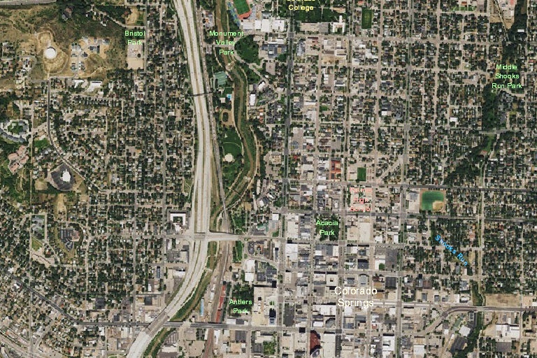 Outside fire reported near North Sierra Madre and West Bijou, Colorado ...