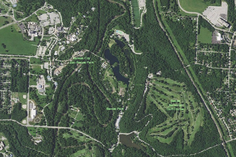 Tractor trailer blocks southbound highway near Riverside Outlet, Kansas ...