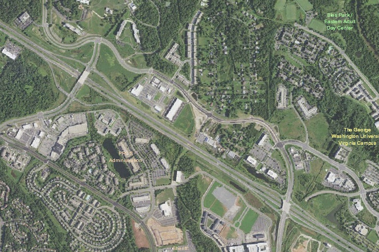 Two-car crash with smoking vehicle in garage, Ashburn VA | CrimeRadar