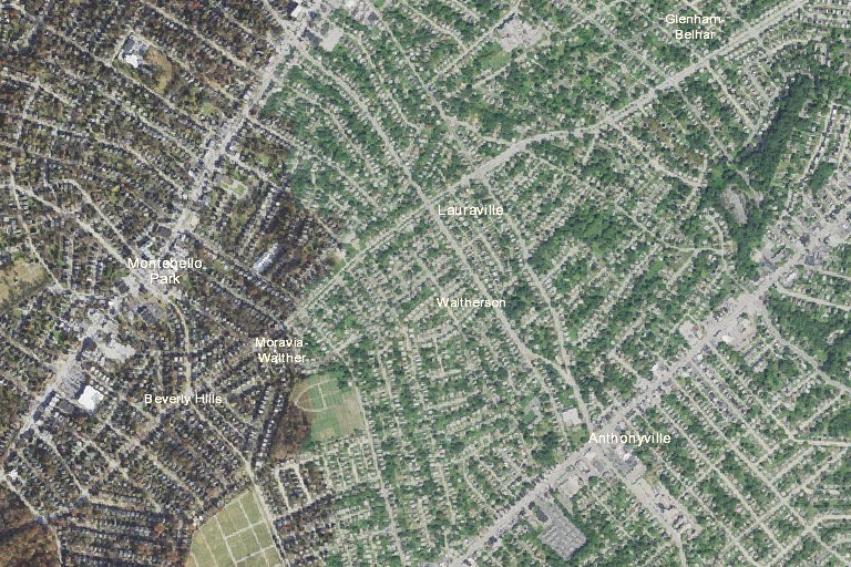 Smoke alarm triggers fire response near Echodale Ave, Baltimore MD ...