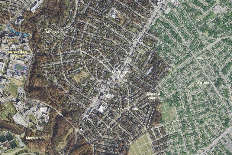 Police respond to emergency call near harcourt road, Baltimore MD ...