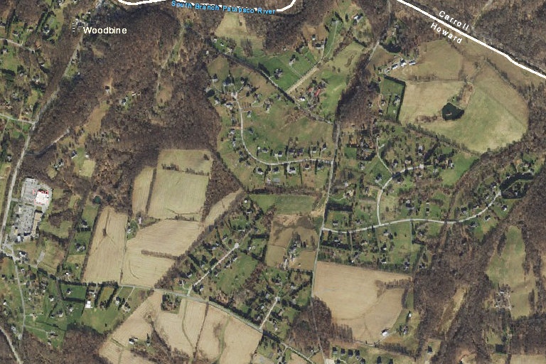 Car crashes into guardrail on Route 70 near Morgan Station, Howard ...