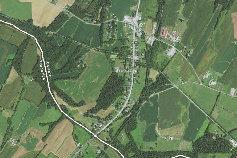 Fire department investigates incident near highway and road, Keymar MD ...