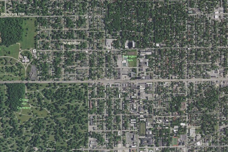 Emergency response to unconscious person near North Meridian St ...