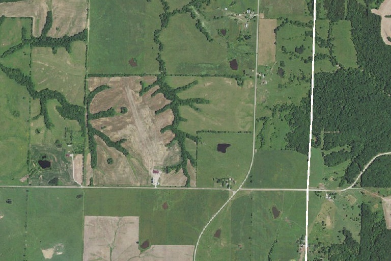 Combine fire reignites near Highway 129 in Missouri, Linn County MO ...