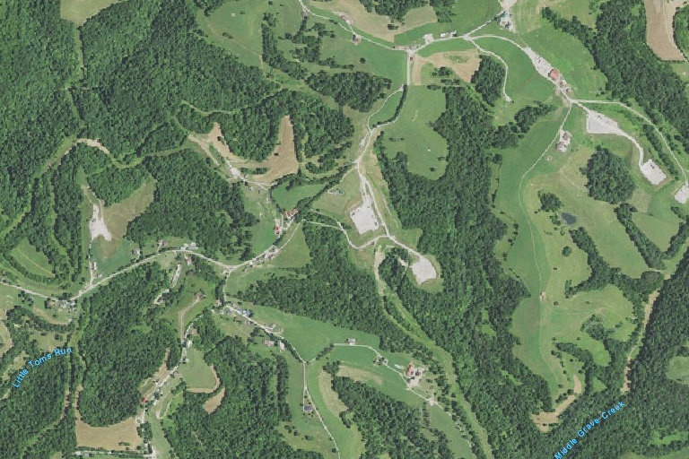 Brush fire sparks emergency near Waymans Ridge road, Cameron WV ...