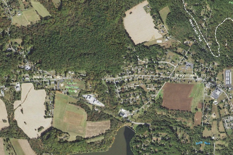 Small smoldering fire at evacuated one-story house, Coatesville PA ...