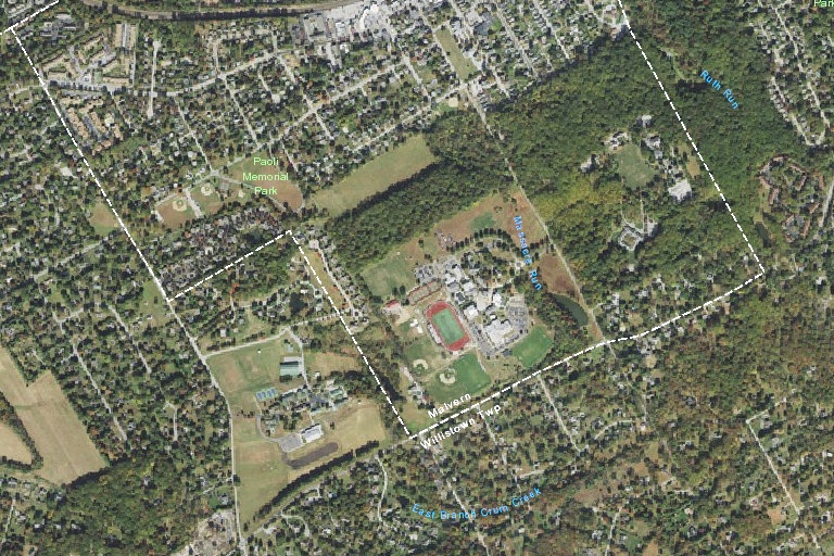 Car accident near PennDOT maintenance facility in Leyland Township ...