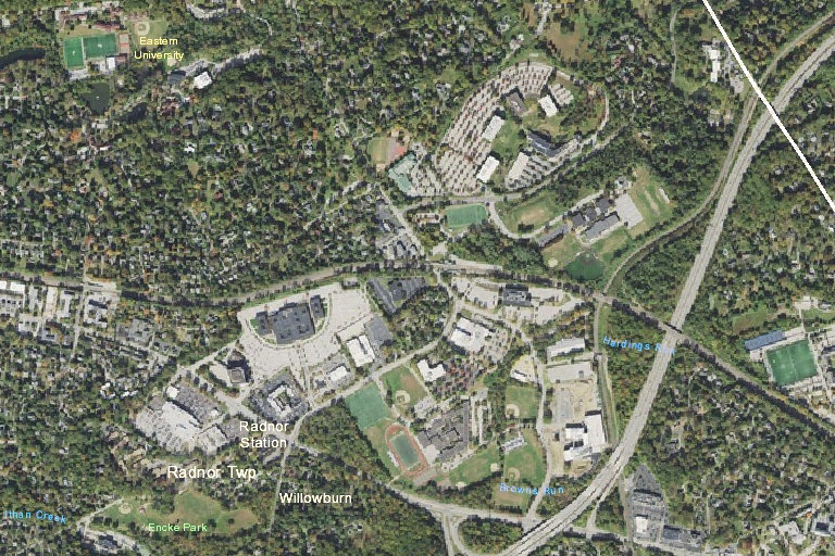 Two subjects flee Radnor High School toward King of Prussia Rd, Wayne ...