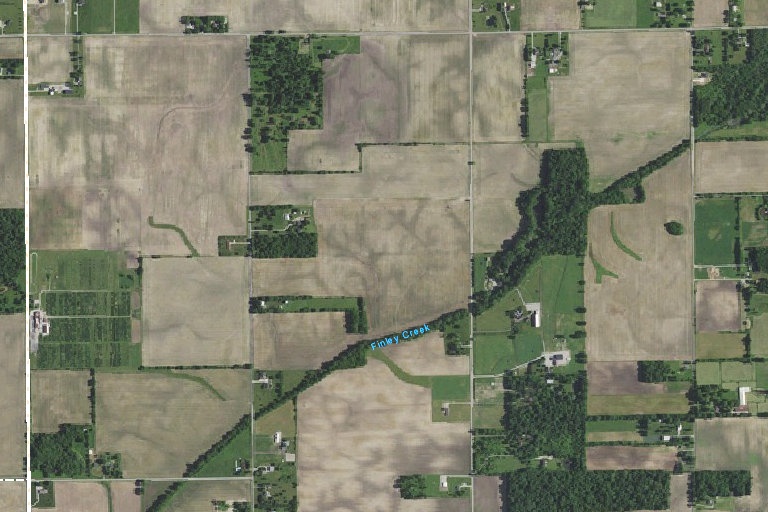 Brush fire near mule barn road controlled by fire units, Westfield IN ...