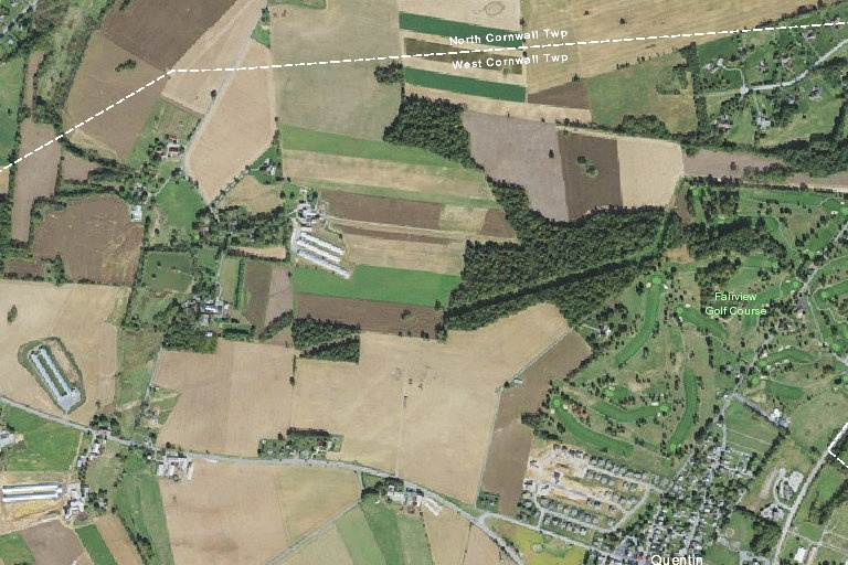 Fire crews manage blaze near Main St and Quarry Rd, Quentin PA | CrimeRadar