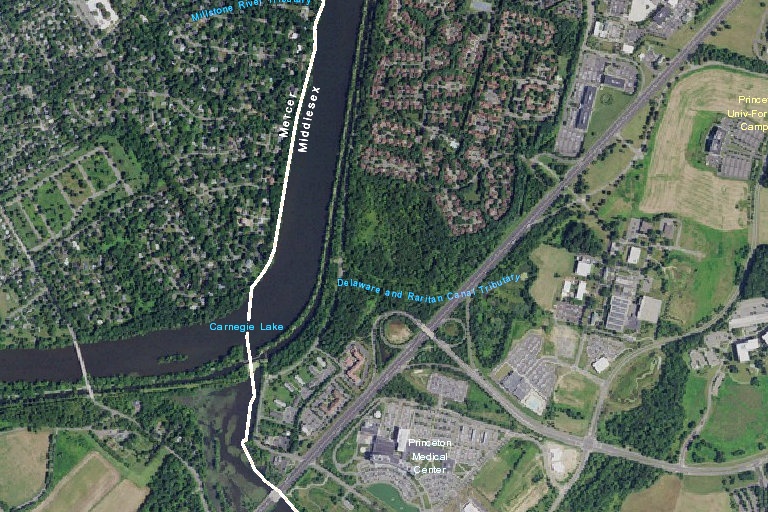 Smoke reported near Lakeview Terrace in Princeton, Princeton NJ ...