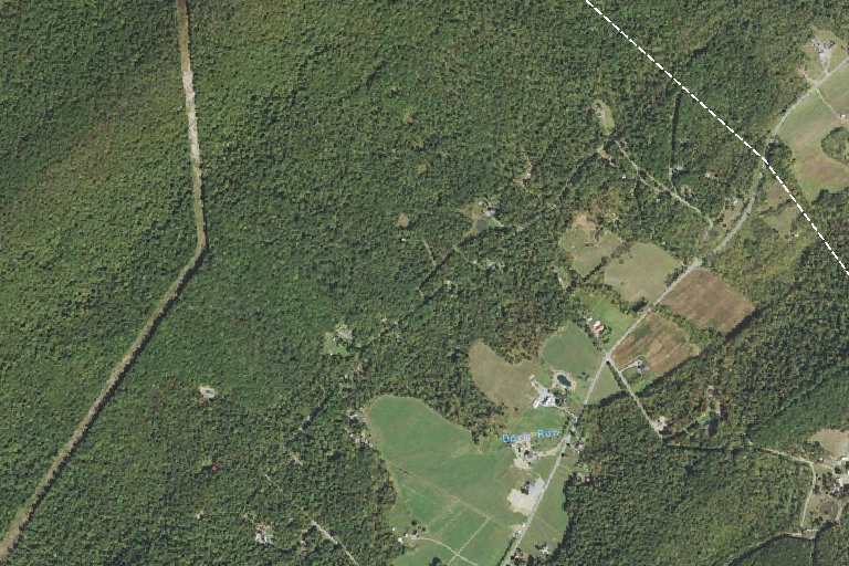 Downed telephone pole near Route 35 in Mifflin, Mifflin PA | CrimeRadar