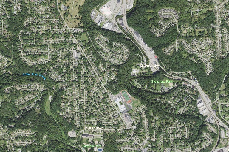 Tree blocks access near Shaler EMS, trapping a unit, Glenshaw PA ...