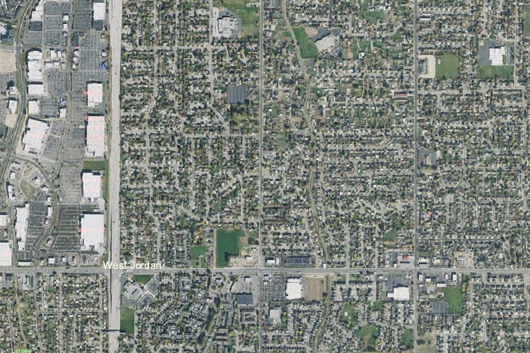 Confused woman in pink pajamas walking near 7800 South, West Jordan UT ...