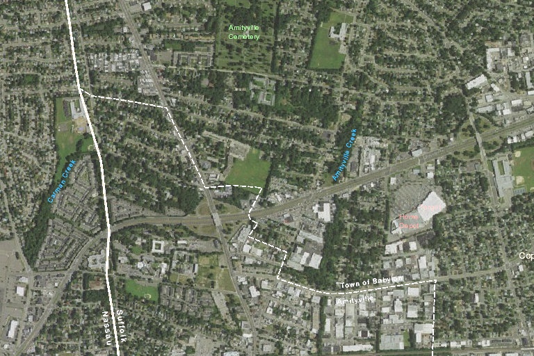 Fire Department Performs Washdown at Broadway and Sprague, Amityville ...