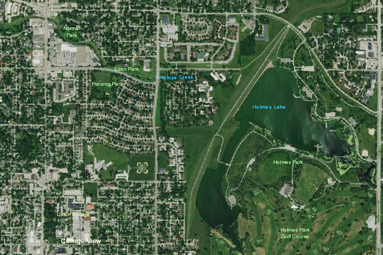 Yard waste fire causes heavy smoke near south 57th street, Lincoln NE ...