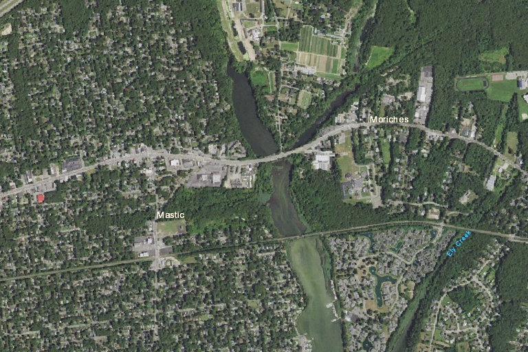 Traffic collision near Montauk Highway, Mastic NY | CrimeRadar