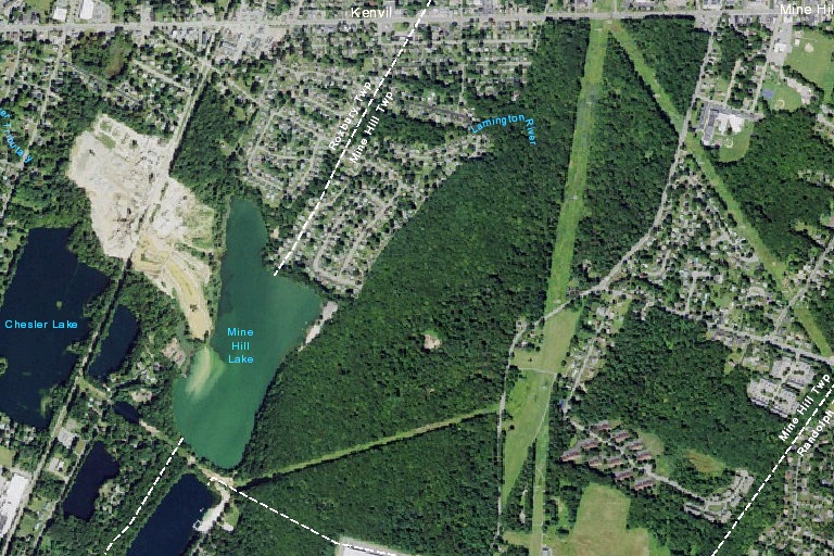 Mulch fire reported near Canfield Ave and West Randolph Ave, Mine Hill ...