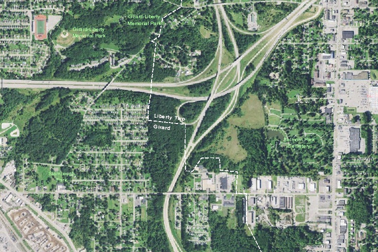 single vehicle found in ditch near route 711, Trumbull County OH ...