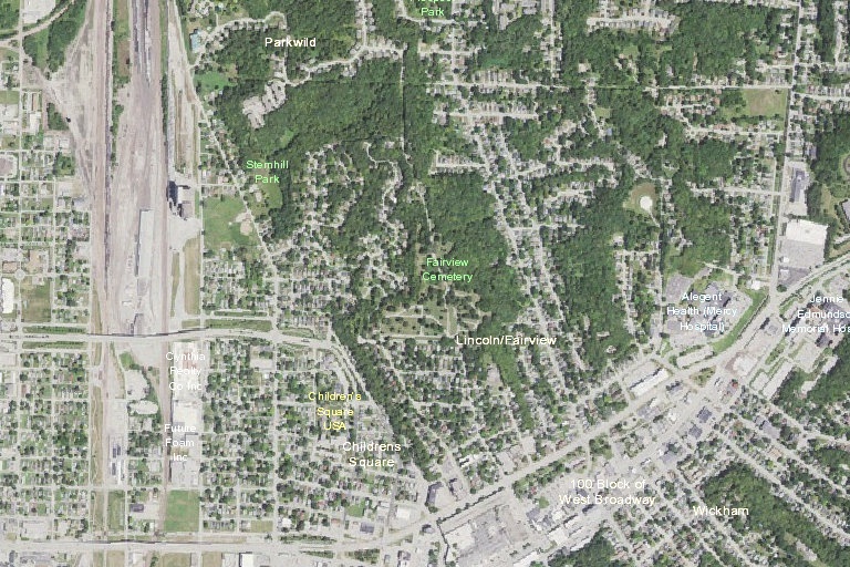 Debris cleared from roadway near Avenue G and Curtis, Council Bluffs IA ...