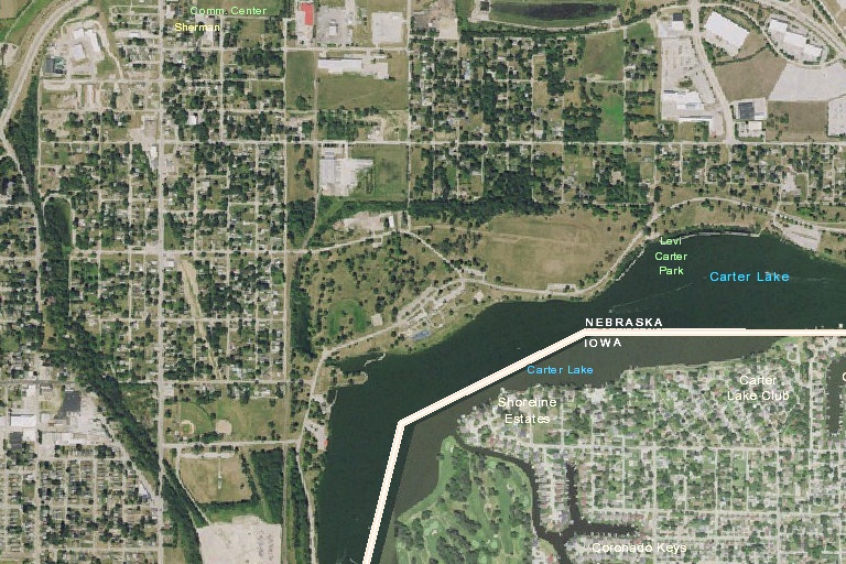 Police respond to noise complaint near Shoreline Dr, Carter Lake IA ...