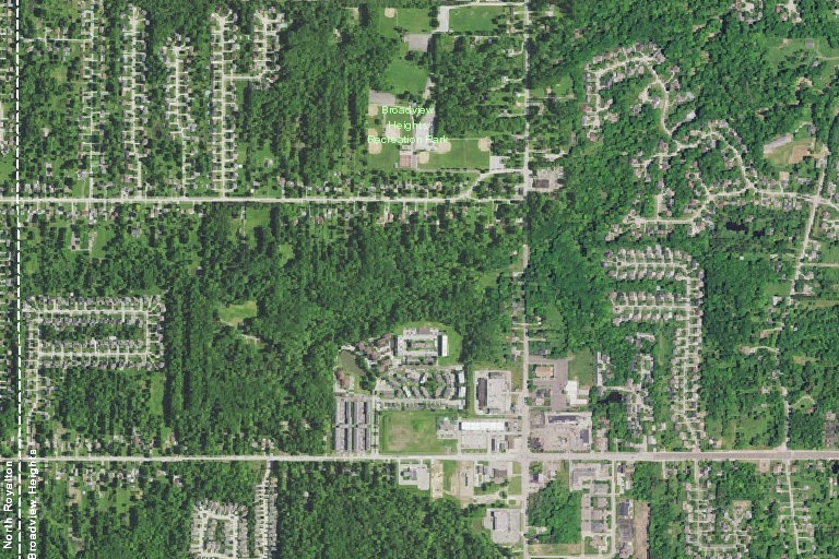 Motorists attempt to jump-start car near Broadview Eye Center ...