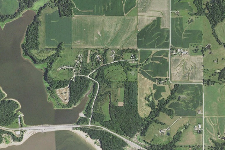 Deer collision sparks damage on Highway G28 near Otley, Otley IA ...