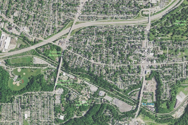 White van slams center wall on northbound Route 37 in Cleveland ...