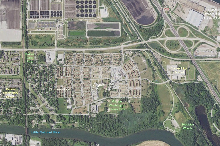 Two pit bulls tied up and barking causing disturbance, Riverdale IL ...