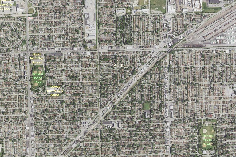 Neighbor burning leaves causing smoke near South St Louis Ave, Chicago ...