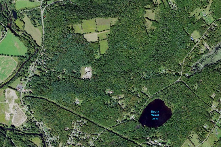 Tree fallen on power wires causes electrical arcing, Woodbourne NY ...