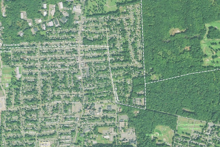 Vehicle hits pole causing downed power lines in Hartford, Hartford CT ...