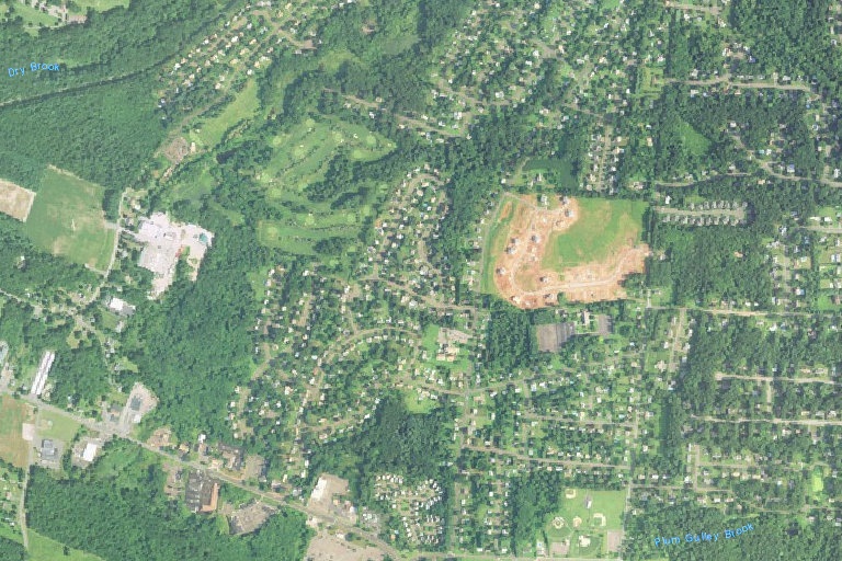 Smoke reported from roof work at commercial building, South Windsor CT ...