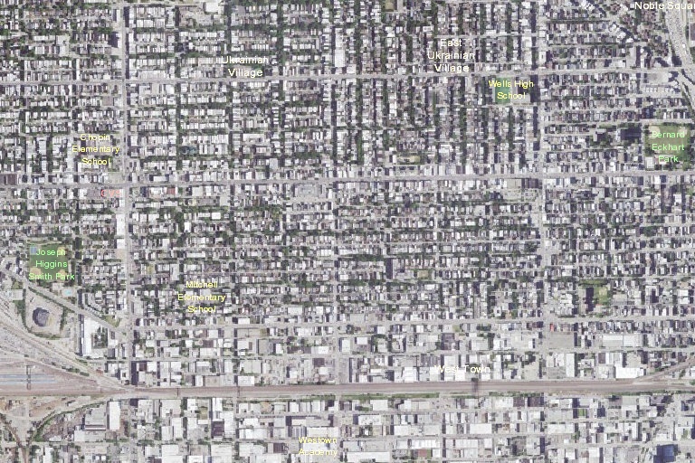 Vehicle blocking street near West Race Ave, Chicago IL | CrimeRadar