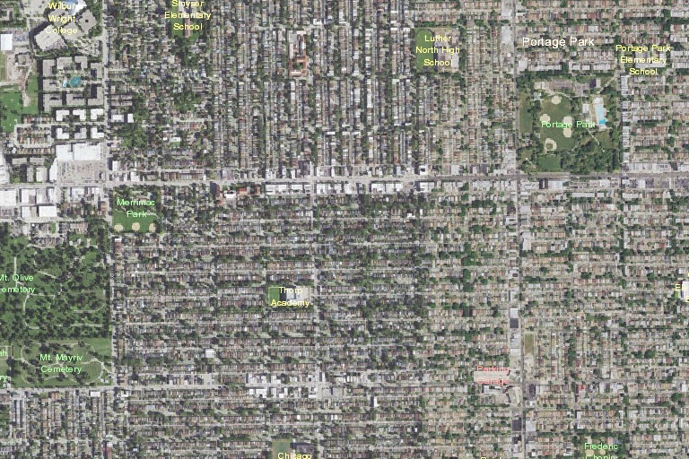Two vehicles towed from flooded area on West Patterson, Chicago IL ...