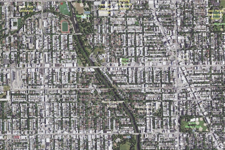 Single-car crash near Montrose and Manor, Chicago IL | CrimeRadar