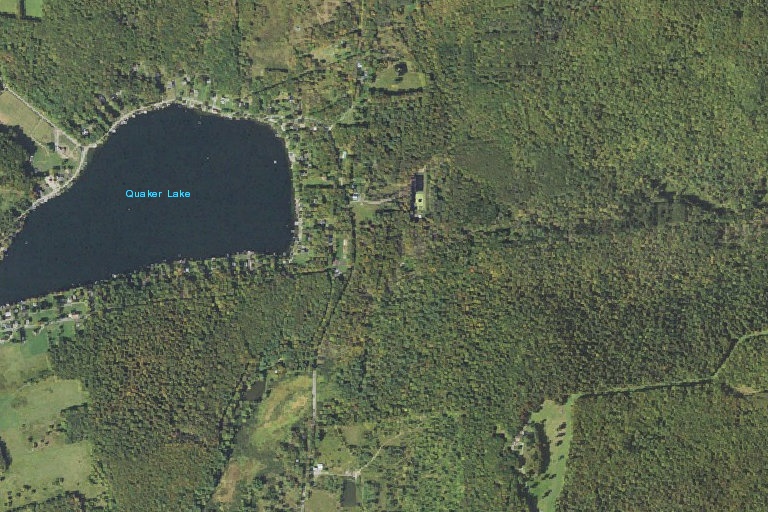 Tree and possible wires blocking road near Barney Road, Brackney PA ...