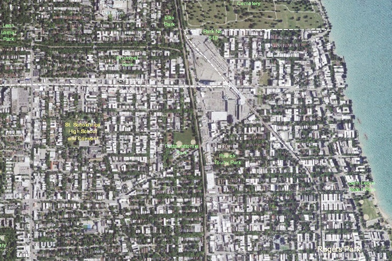 Two-vehicle collision in alley near Ravenswood Ave, Chicago IL | CrimeRadar