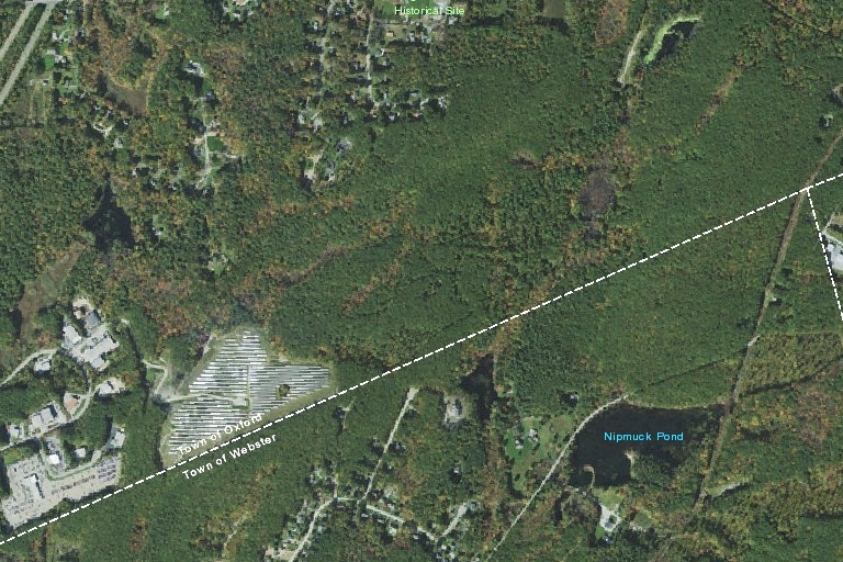 Tree falls on wires causing utility pole fire in Webster, Webster MA ...