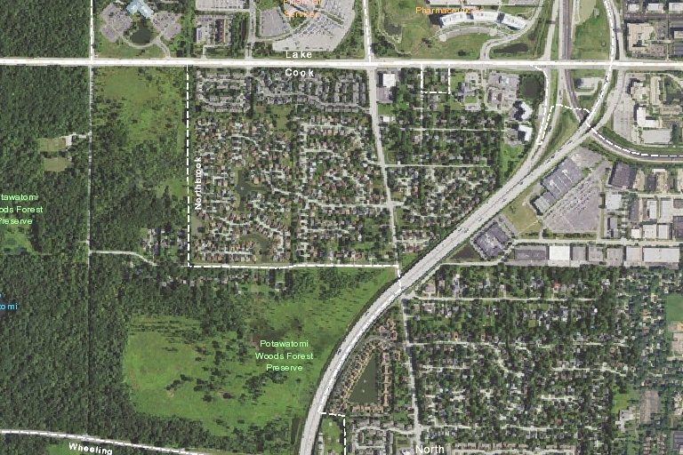 Chirping detector alarm at near Samson Way, Northbrook, Northbrook IL ...