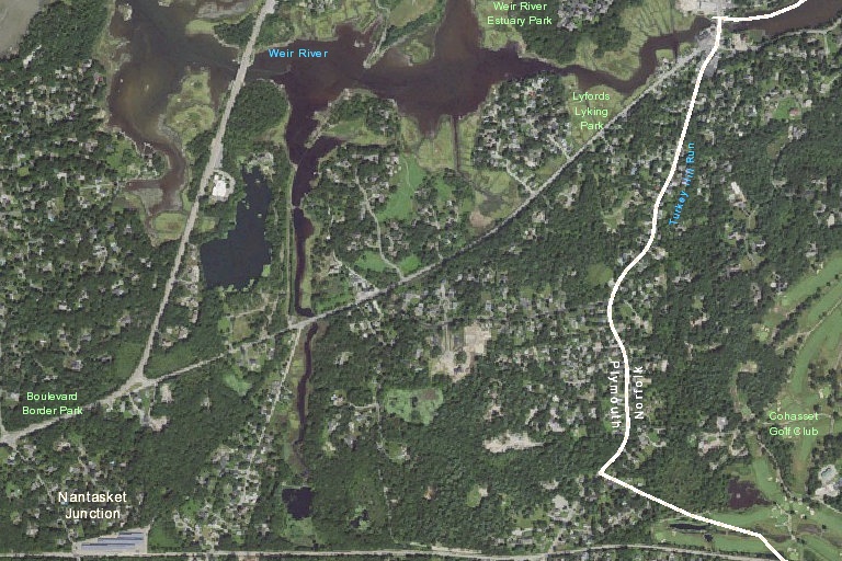 Two-car accident blocks tracks near Hull street, Hingham MA | CrimeRadar