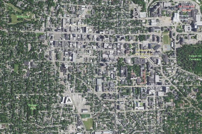 Police conduct traffic stop on Madison and 4th, Ann Arbor MI | CrimeRadar