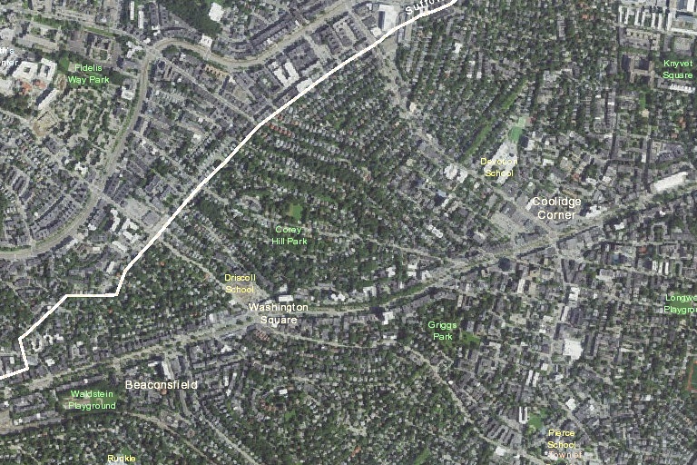 False central fire alarm on Beacon Street, Brookline MA | CrimeRadar