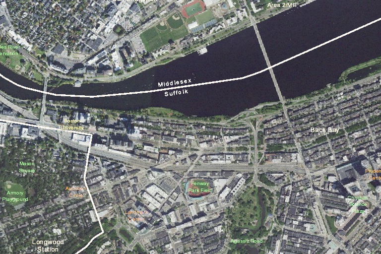 Smoke seen from construction site near Park Drive, Boston MA | CrimeRadar